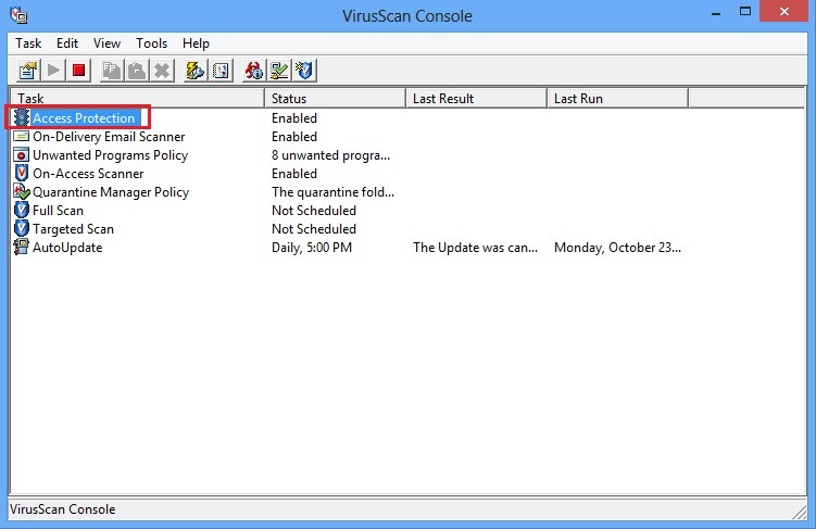 Configuring McAfee ENS and VSE to Prevent Macroless Code Execution in ...