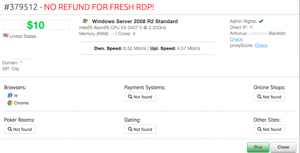Organizations Leave Backdoors Open to Cheap Remote Desktop Protocol ...