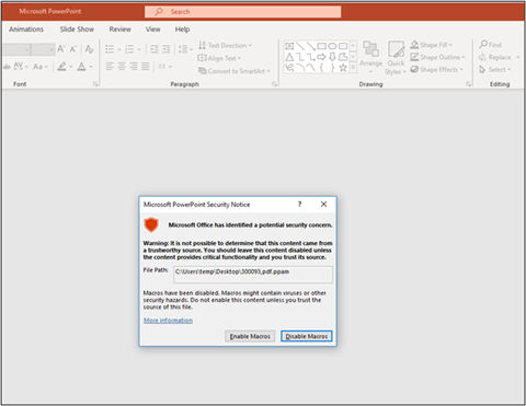 Malicious PowerPoint Documents on the Rise | McAfee Blog