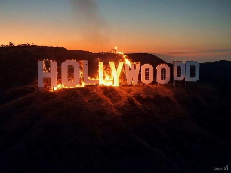 The Hollywood Sign Is Not on Fire - It's Deepfake AI | McAfee