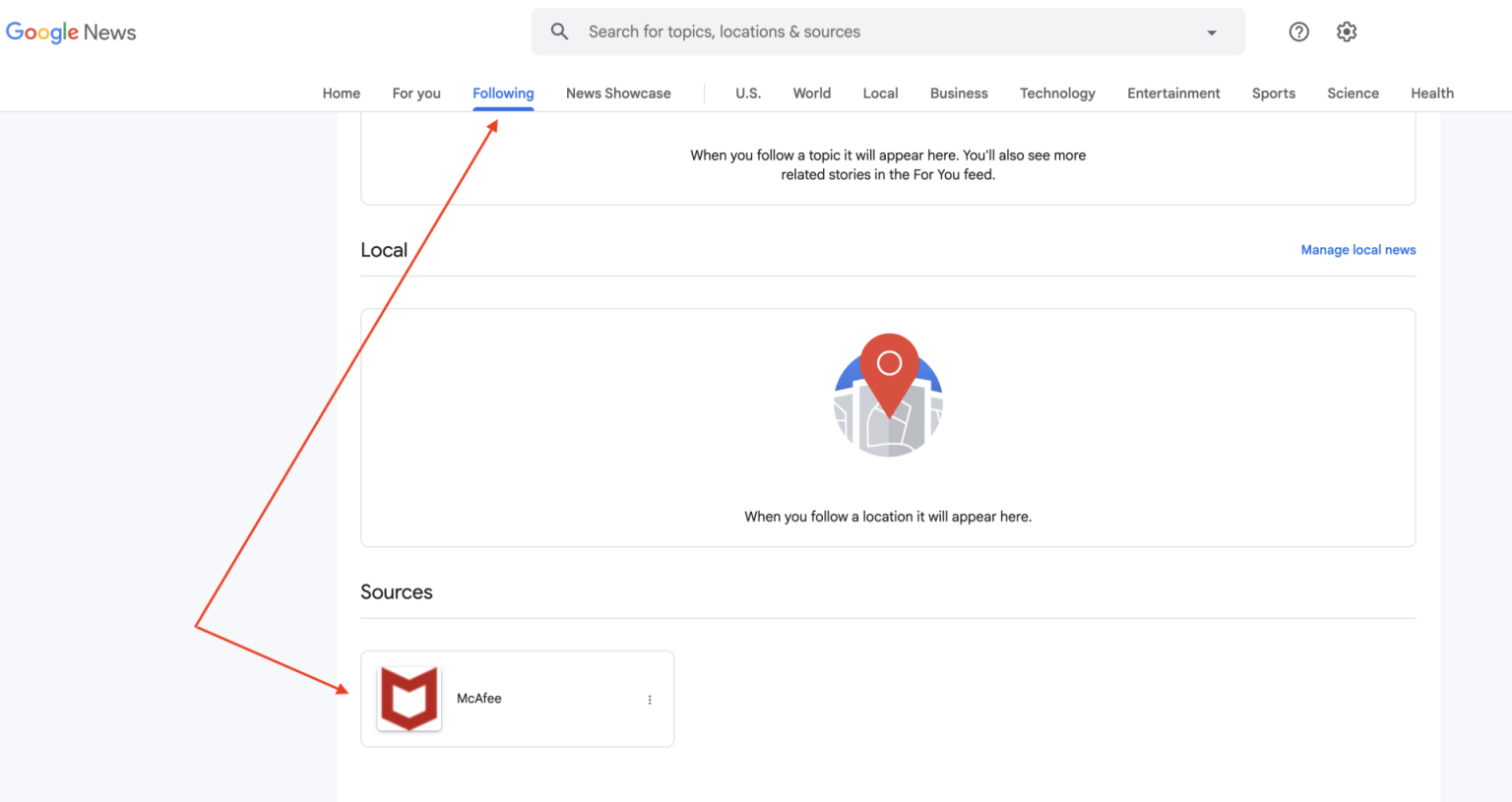 How to Follow McAfee on Google News in One Simple Step | McAfee Blog