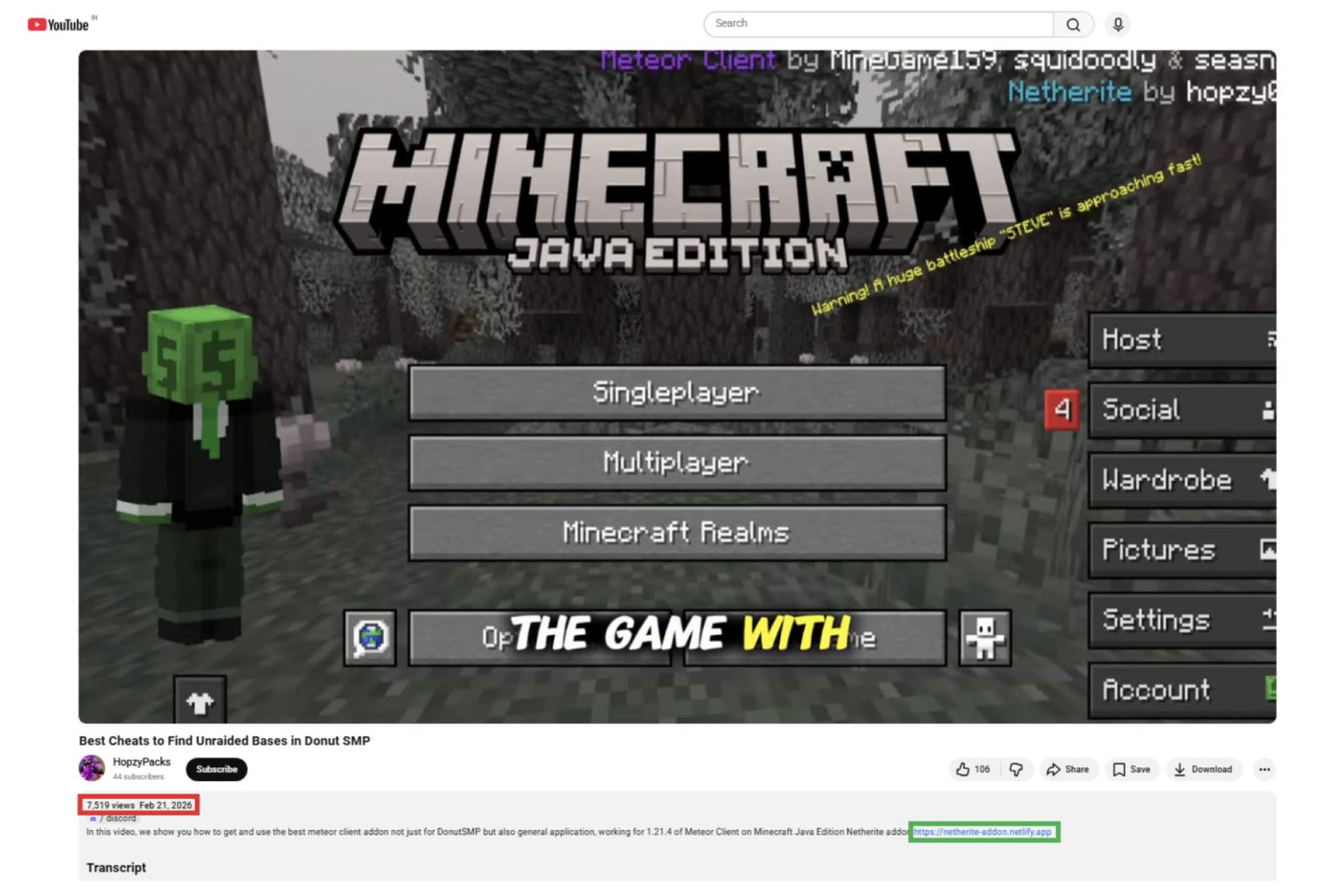 Game Over: WeedHack - The Rise of Minecraft Malware-as-a-Service ...