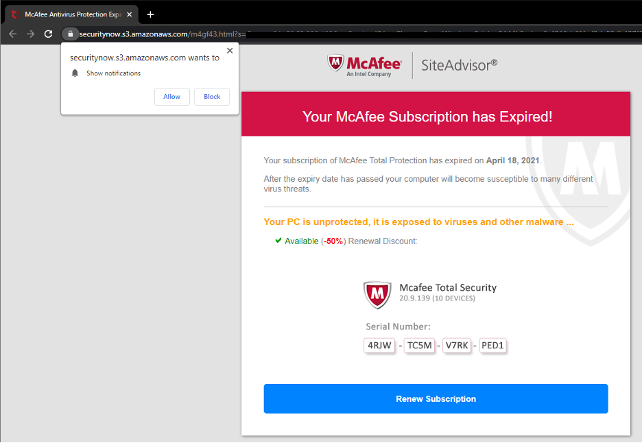 How To Stop The Popups Mcafee