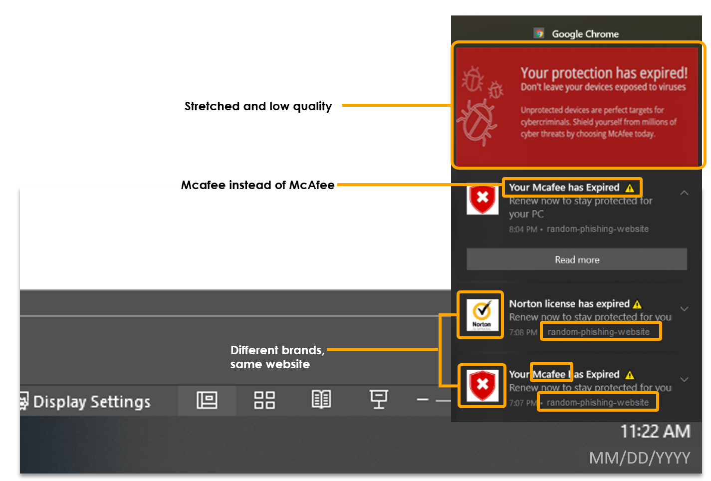 Spot fake McAfee notifications | McAfee Support