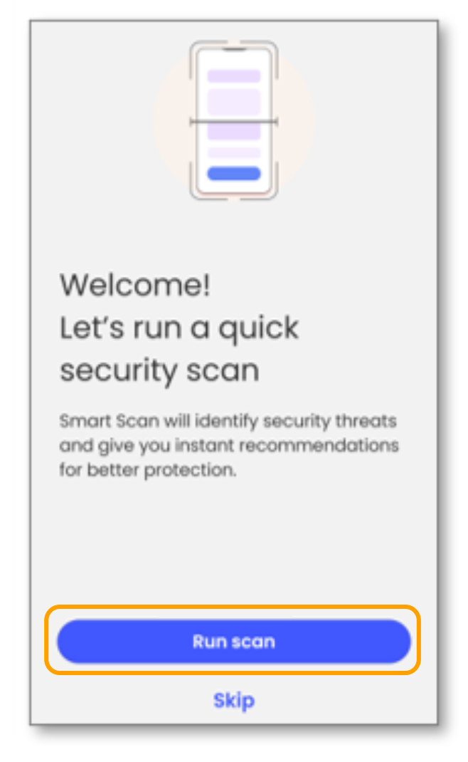Run Smart Scan in McAfee Security | McAfee Support