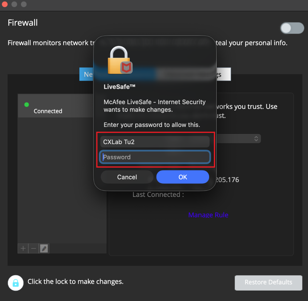 Unable to print or access network devices after you install McAfee ...