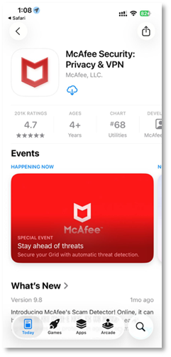 Get started with Scam Detector | McAfee Support