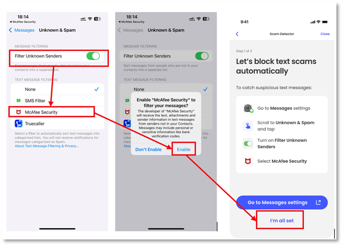 Get started with Scam Detector | McAfee Support